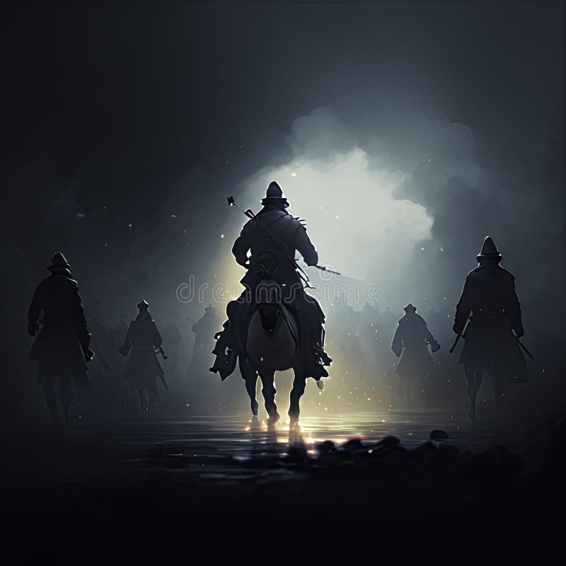 Cavalry Fight Stock Illustrations – 843 Cavalry Fight Stock ...