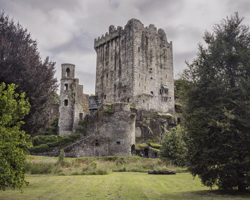 Medieval Blarney Castle in Ireland Surrounded by Impressive Gardens ...