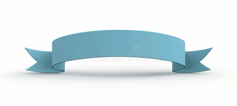 Medieval Blue Banner with Soft Lighting and Matte Plastic Texture on ...