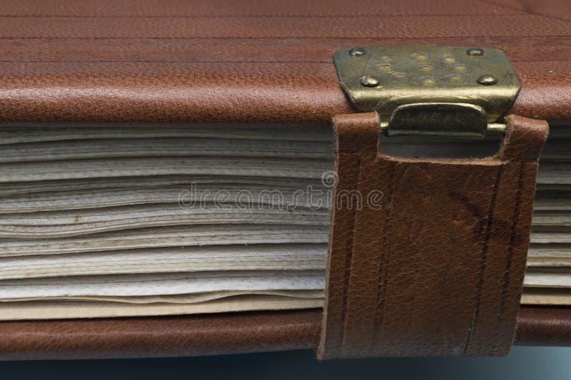 Medieval Book Closure stock image. Image of century - 111657837