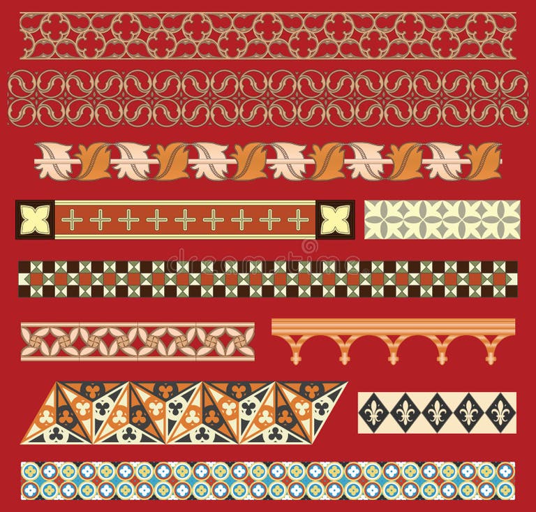 Medieval Border Stock Illustrations – 24,595 Medieval Border Stock ...