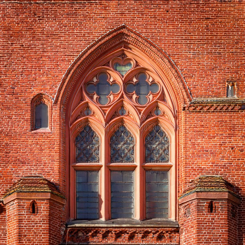 Medieval Brick Palace, AI Generated Stock Illustration - Illustration ...