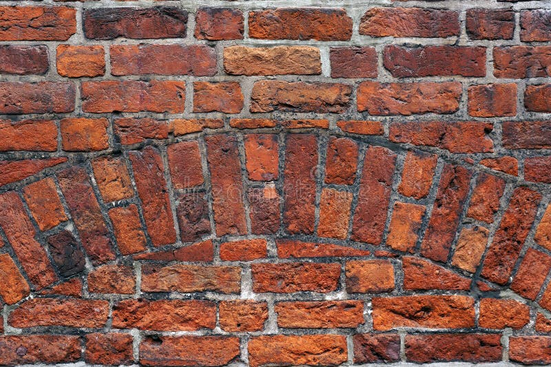 Medieval Brick Wall Texture. Stock Image - Image of bricked, facade ...