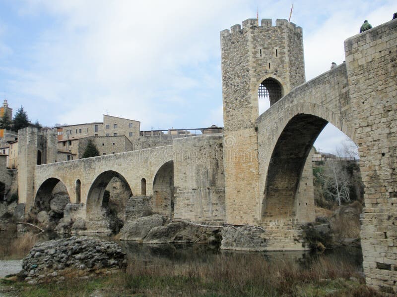 Medieval bridge stock photo. Image of medieval, stone, stream - 57972
