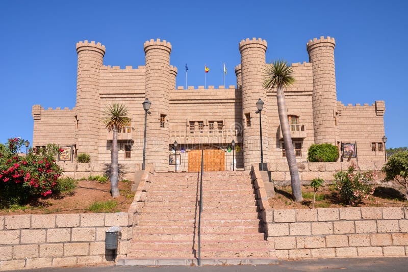 Medieval Brown Castle stock photo. Image of ancient, travel - 56003186