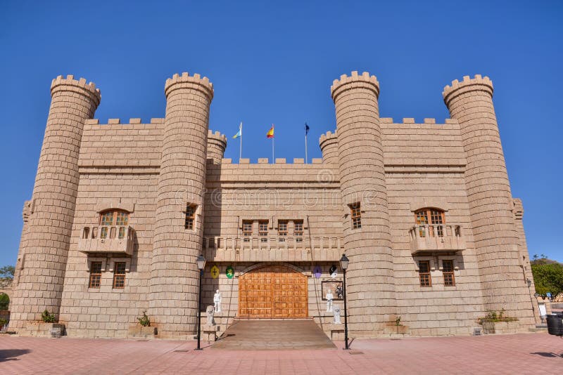 Medieval Brown Castle stock photo. Image of palace, historic - 56333462