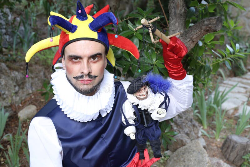 Buffoon stock image. Image of cartoon, facetious, circus - 2287221