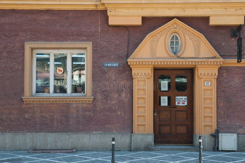 Old and new building editorial stock image. Image of romania - 51241254
