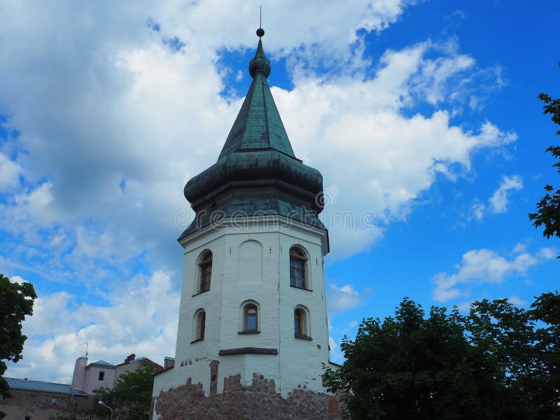 Medieval Buildings and Castles. Russian City Stock Photo - Image of ...
