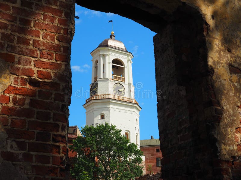 Medieval Buildings and Castles. Russian City Stock Photo - Image of ...