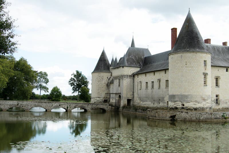 Medieval castle. stock image. Image of garden, history - 25185103