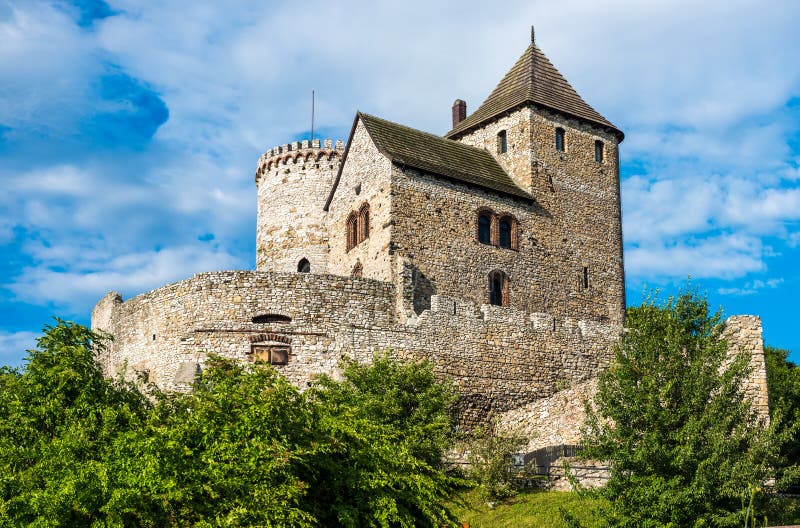 Medieval Castle in Bedzin, Poland Stock Photo - Image of travel ...