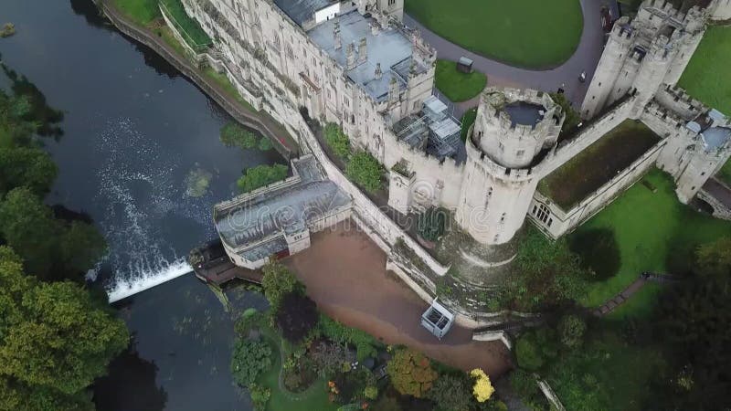 Medieval Castle Dramatic Footage Stock Footage - Video of royal ...