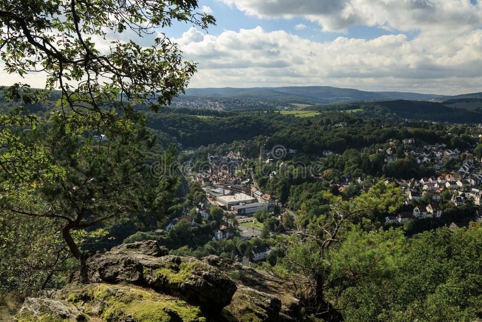 Medieval Castle of Eppstein Editorial Photography - Image of hillscape ...