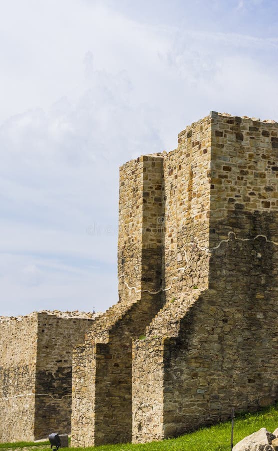 Medieval Castle Fortification Stock Photo - Image of fortification ...