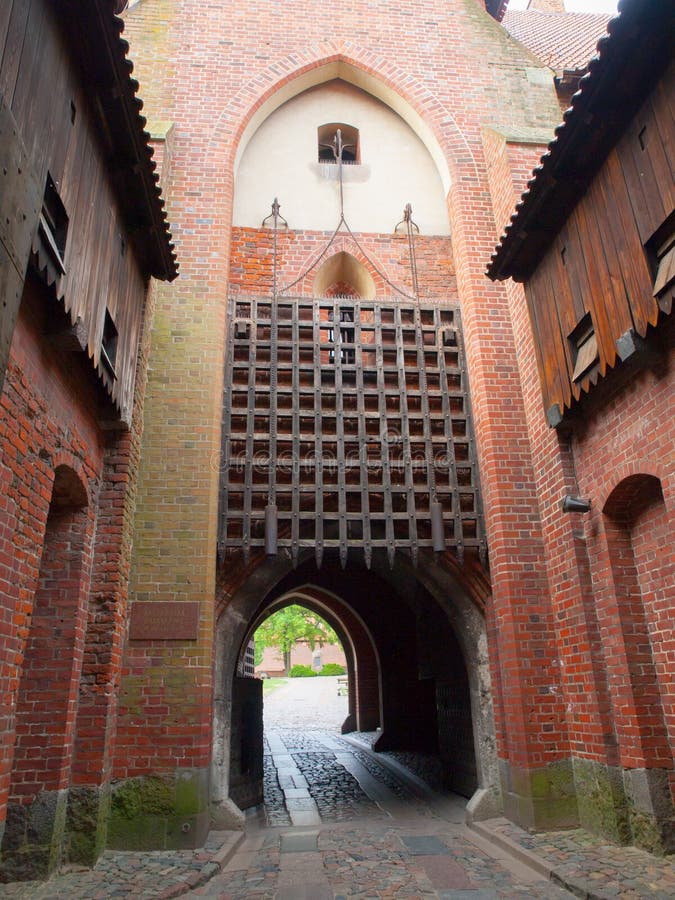 Medieval castle gate stock photo. Image of rock, religion - 45886160