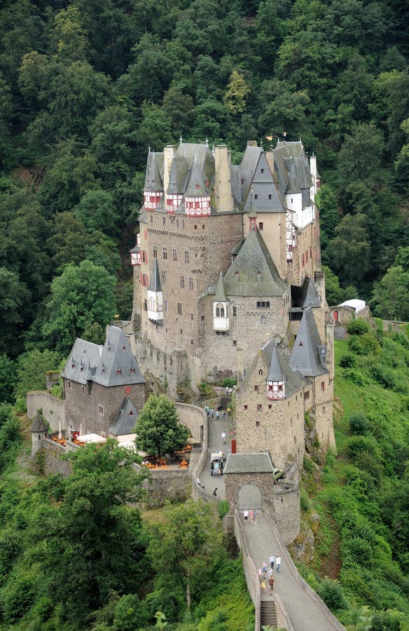 Medieval Castle in Germany editorial photography. Image of german ...