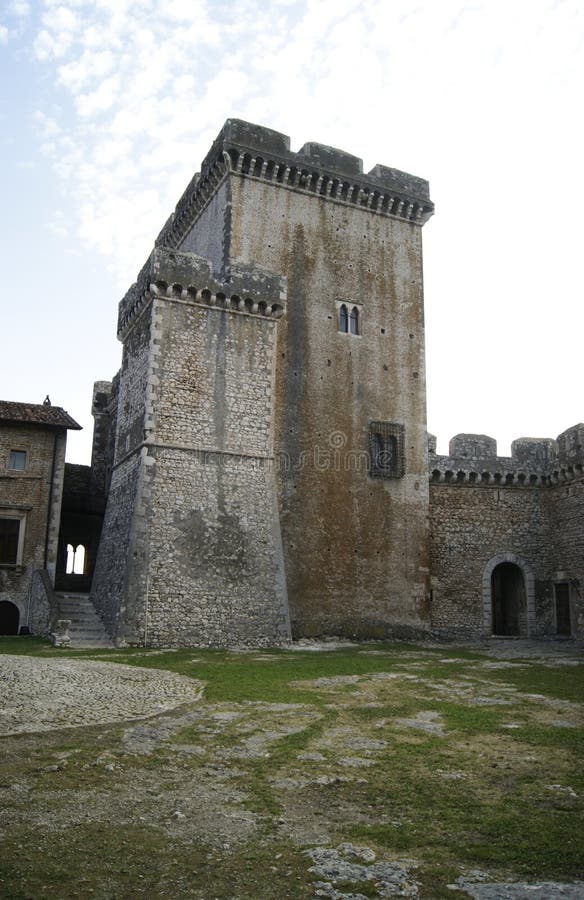 Medieval castle ground stock image. Image of residence - 79493873
