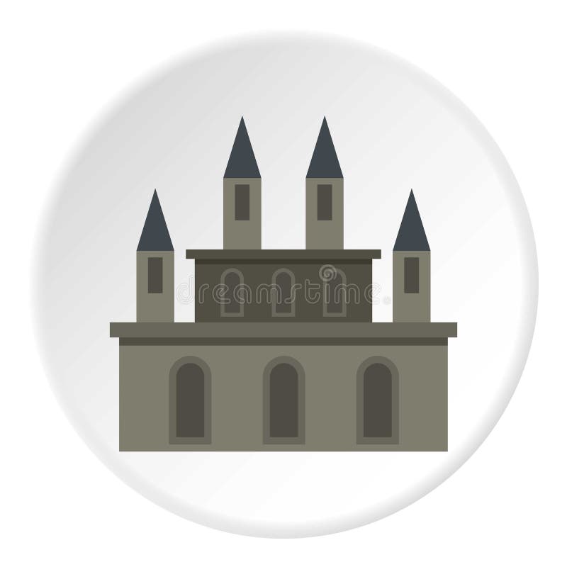 Medieval Castle Banner Horizontal Set, Flat Style Stock Vector ...