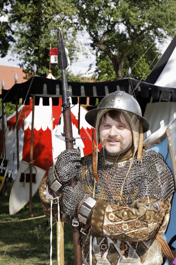 Medieval Castle Knights Tournament Stock Photo - Image of germany ...