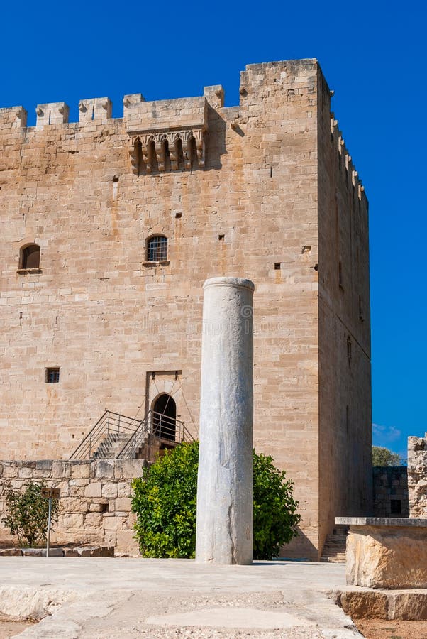 The Medieval Castle of Kolossi, it is Situated in the South of Cyprus ...