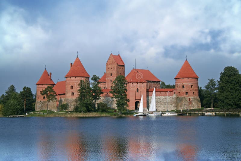 Medieval Castle stock image. Image of heaven, fortress - 30396023