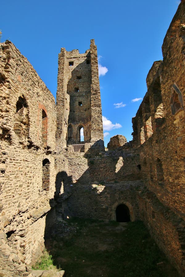 Medieval Castle Ruins stock photo. Image of fort, travel - 60480682
