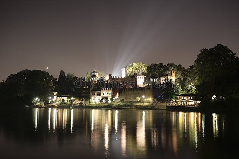 Medieval Castle Turin Italy Stock Photo - Image of italy, turin: 12185976