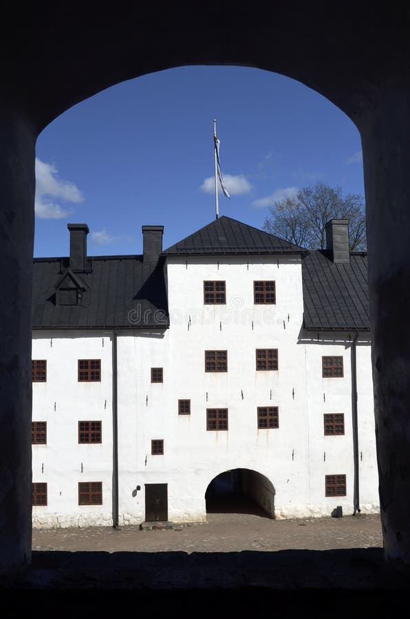 The Medieval Castle in Turku, Finland Stock Photo - Image of bright ...