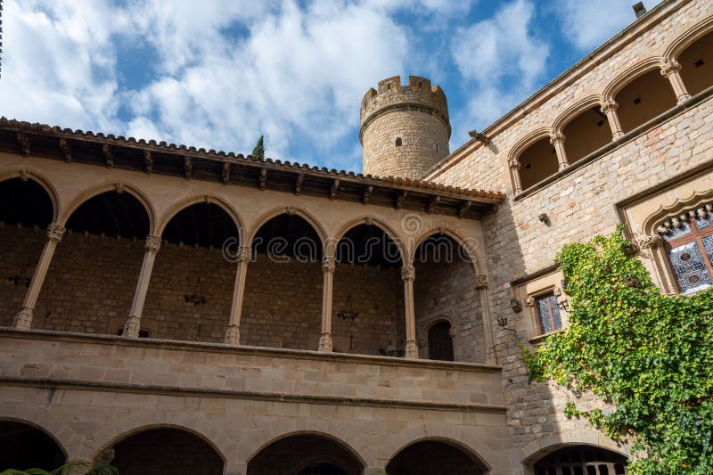 Medieval Castle in Valencia, Spain Stock Photo - Image of exterior ...