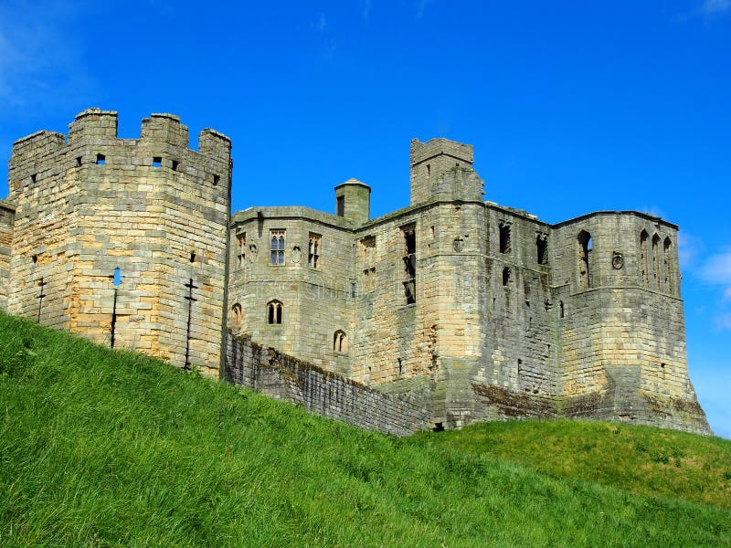 Medieval castle stock photo. Image of field, england - 93614716