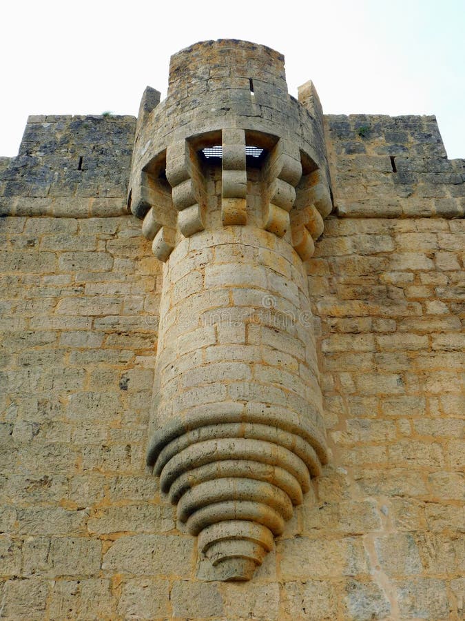 Medieval Casttle of Villalonso in Spain Stock Photo - Image of historic ...