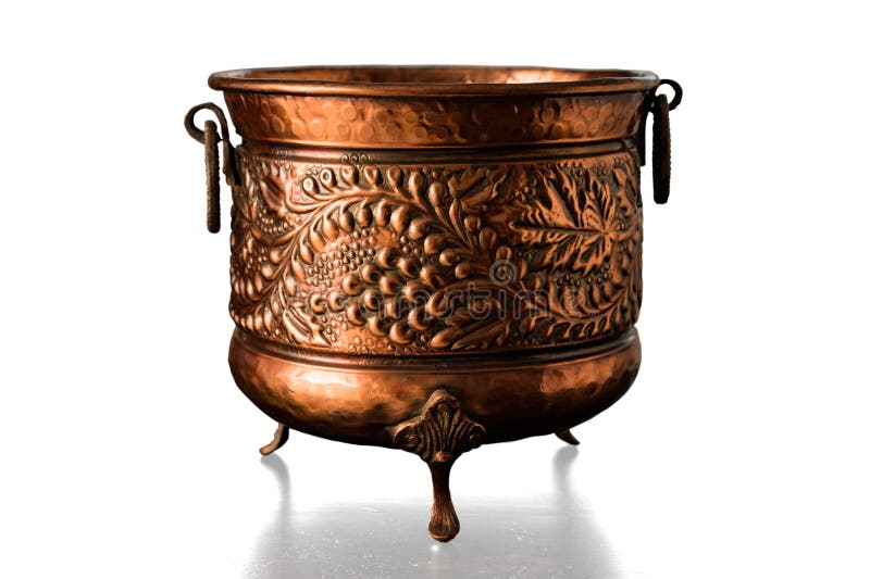 Medieval cauldron stock photo. Image of silver, handmade - 69684154