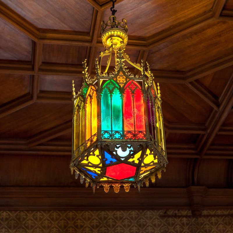 Medieval Ceiling Decoration Stock Photo - Image of ceiling, ornament ...