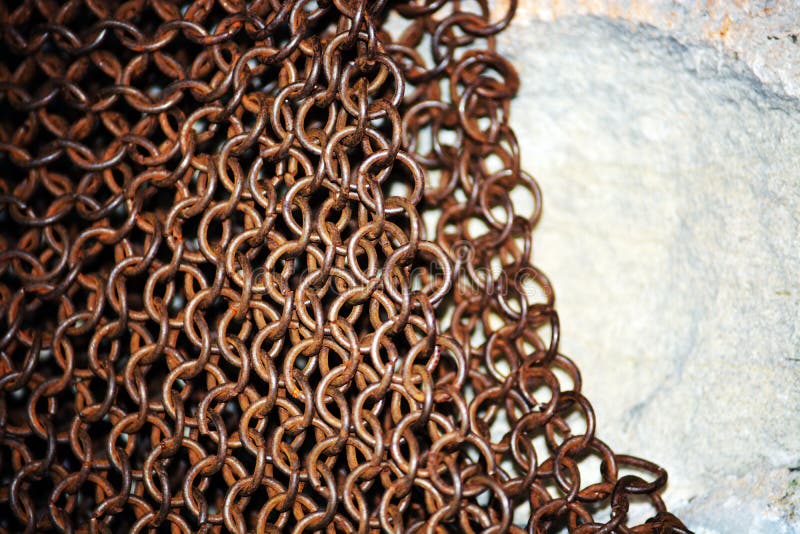 Medieval chain armor stock image. Image of medieval, chain - 75516247