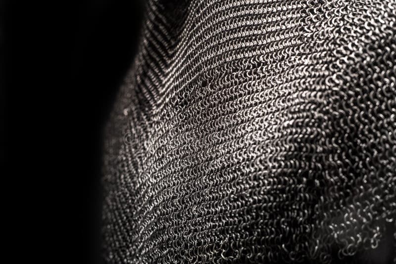 Medieval chainmail armor stock image. Image of ancient - 54066361