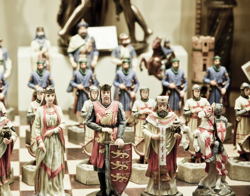 Medieval Chess stock photo. Image of rooks, bishops, chess - 19296748