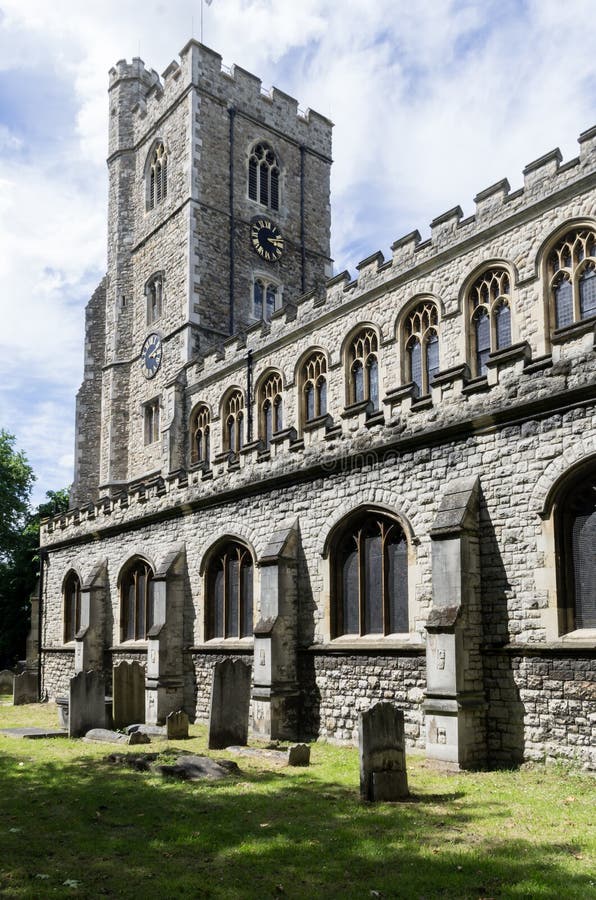 Medieval church stock photo. Image of english, britain - 41994314