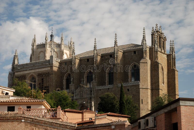 Medieval Church in Toledo, Spain Stock Image - Image of religious ...