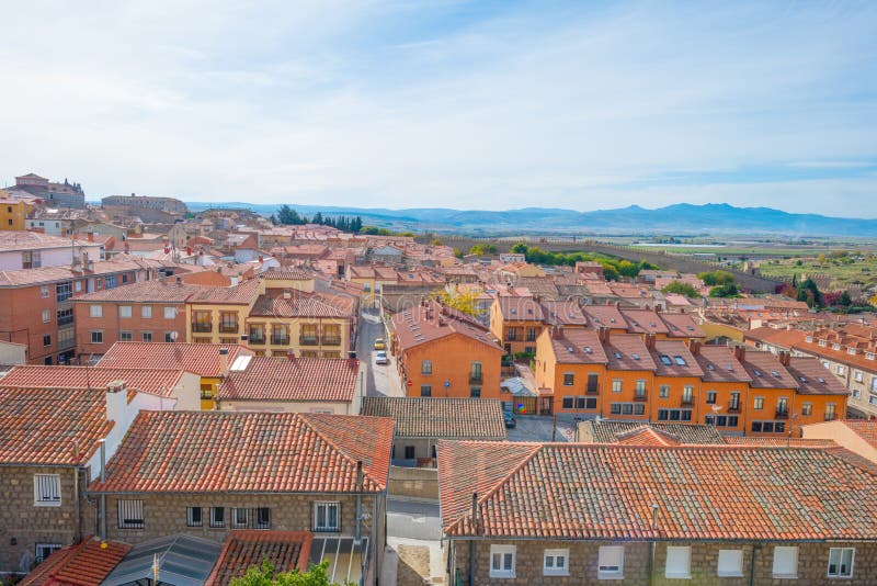 The Medieval City of Avila in Spain Stock Photo - Image of fall, city ...