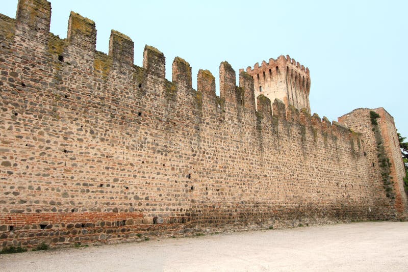 Medieval City of Este, Italy Stock Image - Image of este, tower: 79673505