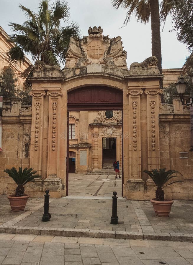 Medina in Malta editorial stock image. Image of capital - 88362489