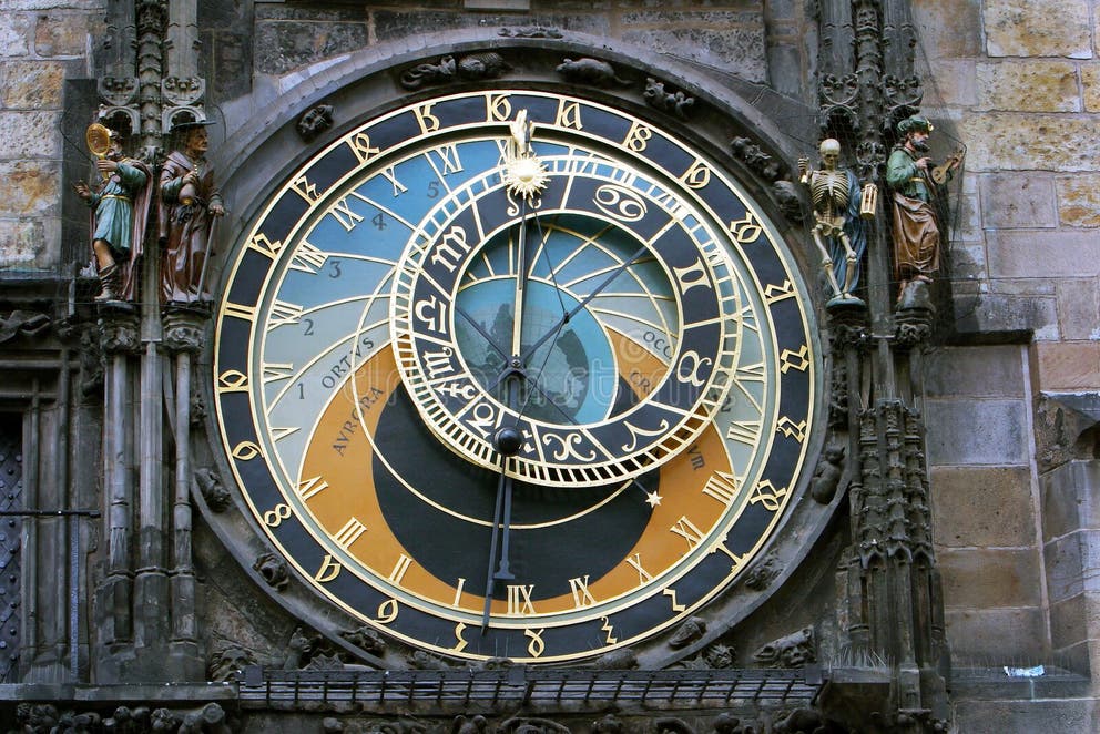 Medieval clocks stock photo. Image of clockworks, baroque - 8506844