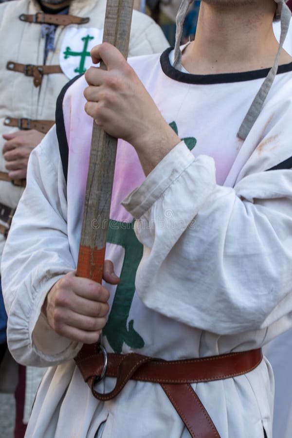 Medieval character actor stock image. Image of actor - 170433963