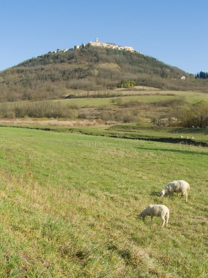 Medieval countryside stock image. Image of agriculture - 14807175