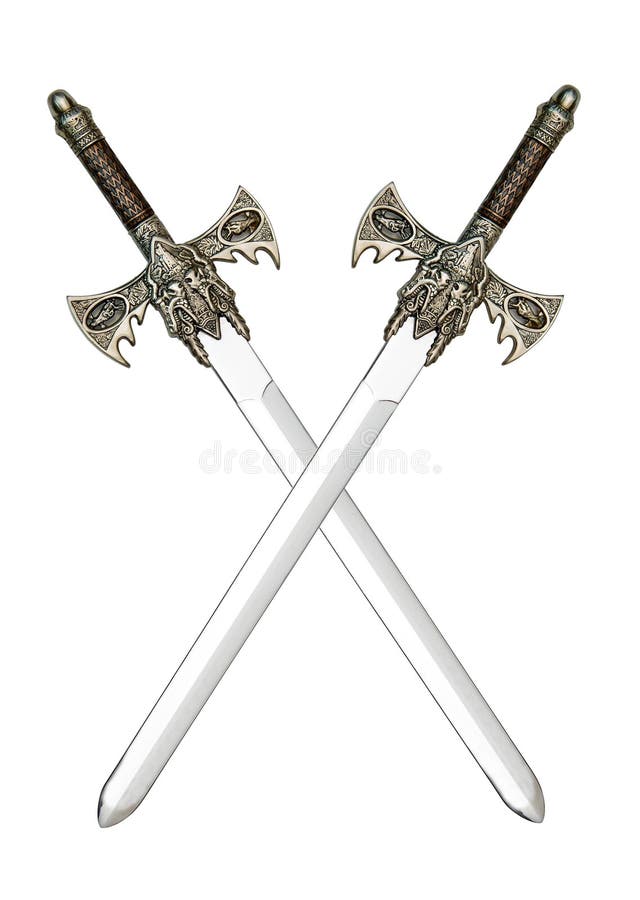 Medieval Swords Crossed