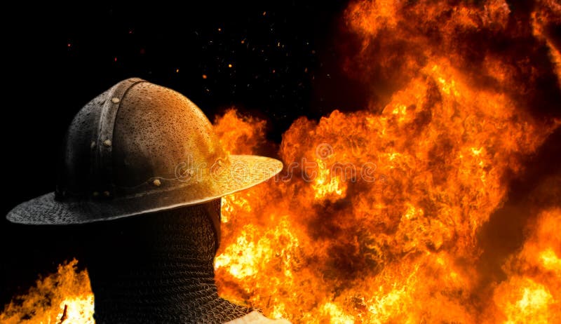 Medieval Crusade stock photo. Image of metal, burn, tale - 21890120