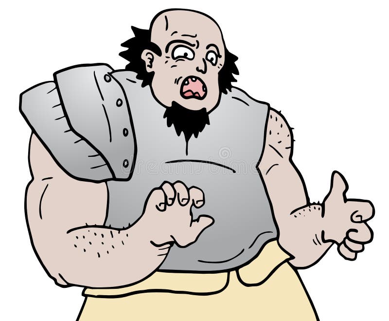 Medieval cry stock vector. Illustration of balance, white - 44608038