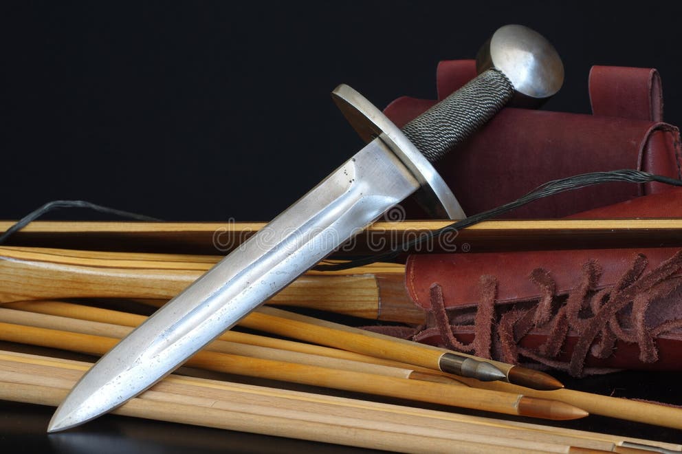 Medieval dagger replica stock photo. Image of sword, culture - 42844856