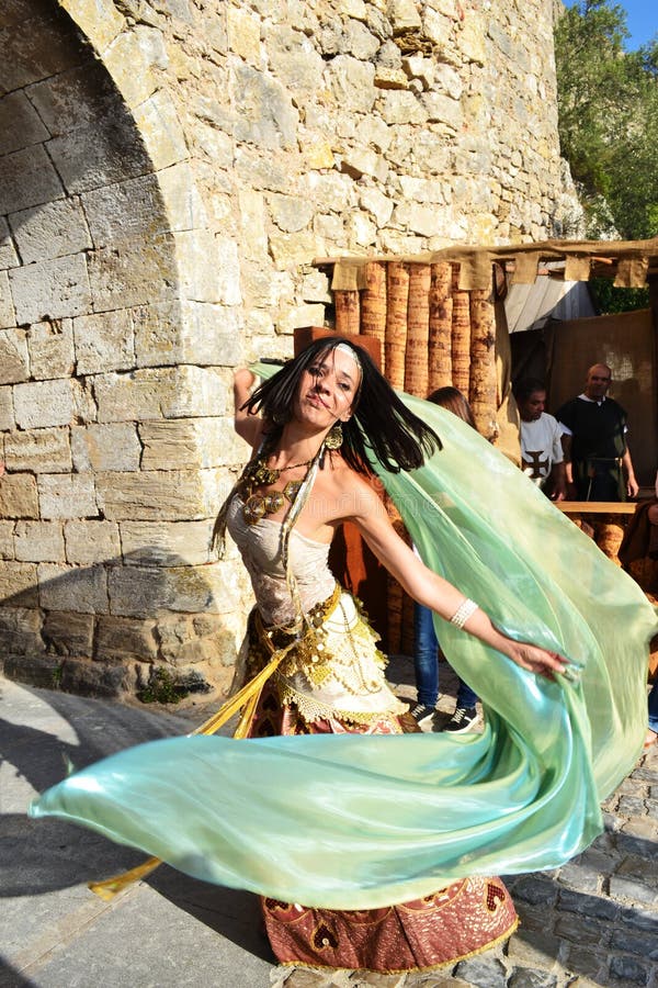 Medieval Performer on Stilts Editorial Photo - Image of caucasian, rock ...